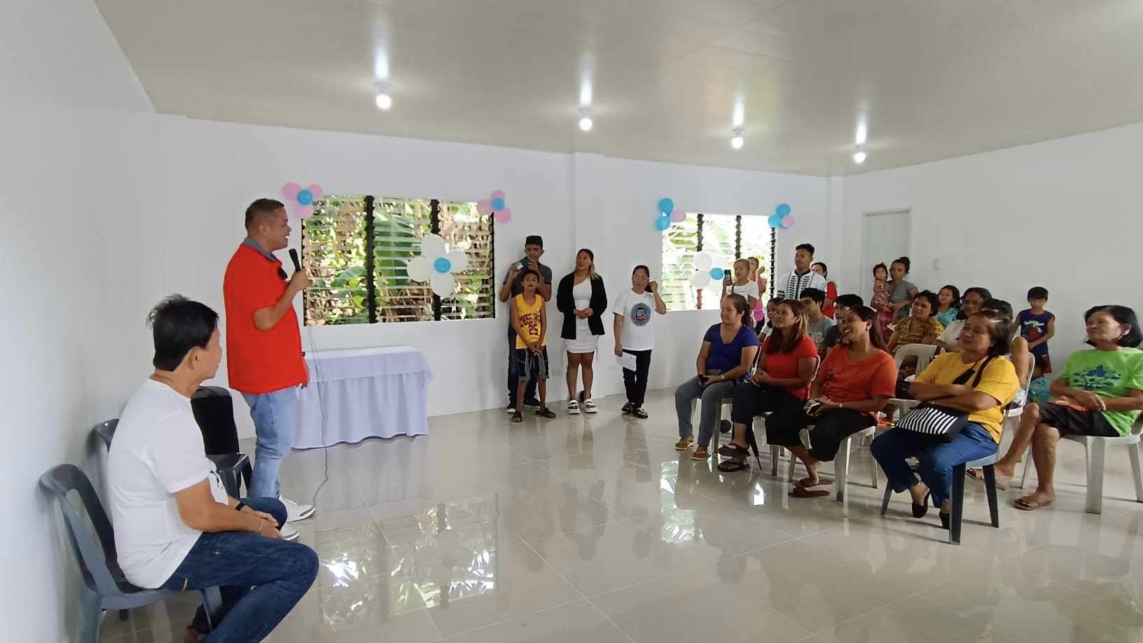 Turn-over it Barangay Child Development Center sa Brgy Mabilo, Kalibo ...