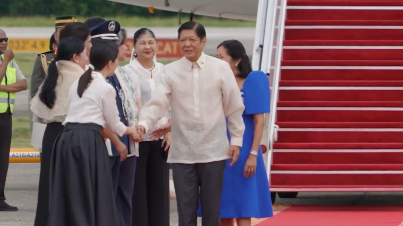 PBBM, nakarating na sa Brunei para sa kaniyang dalawang araw na State ...