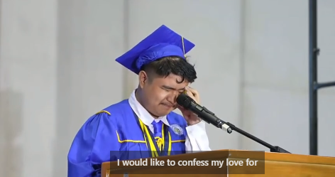 Class Valedictorian nag-confess sa kanyang crush sa pamamagitan ng ...
