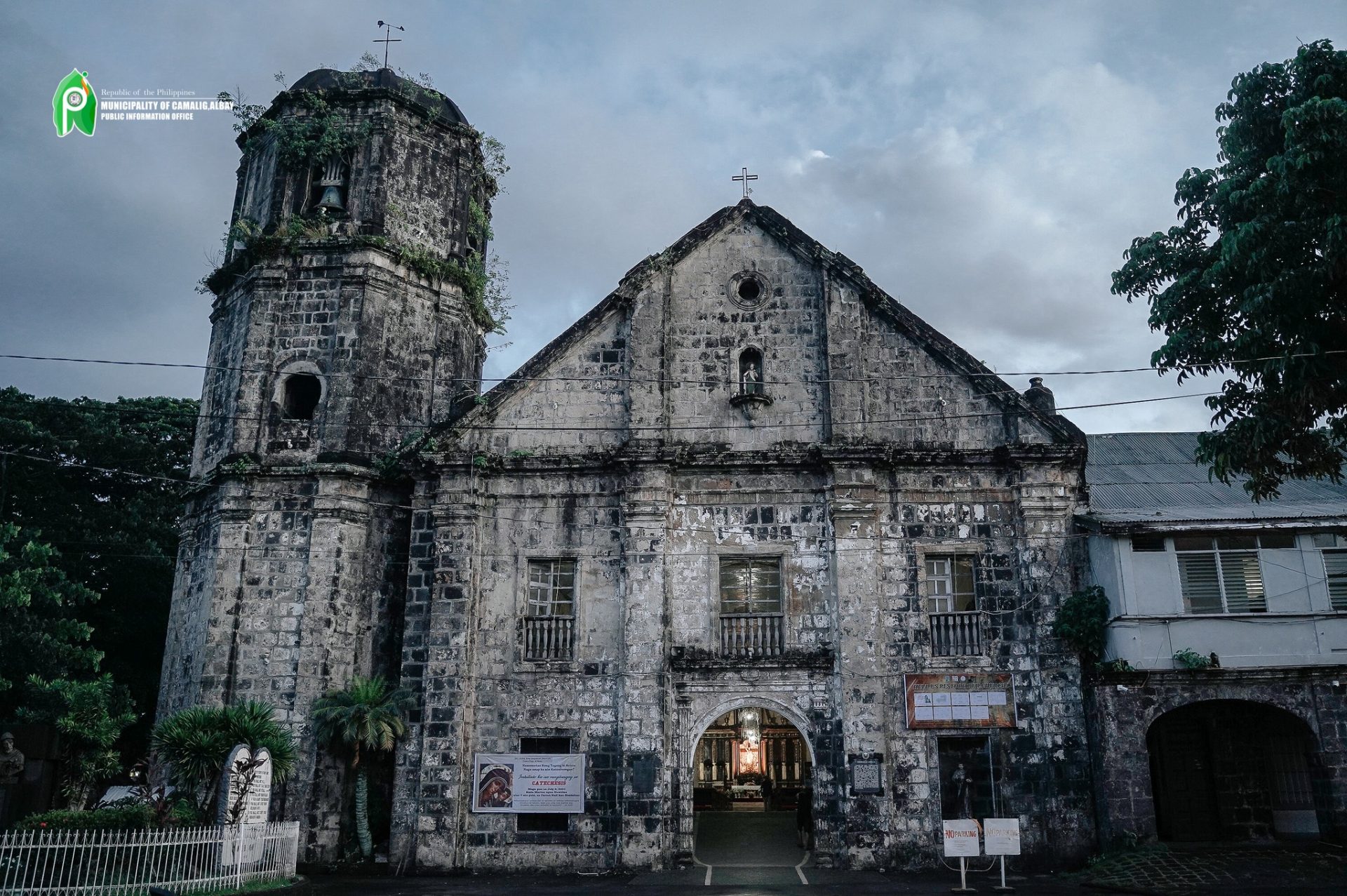 St. John the Baptist Parish Church sa Camalig, pinunan nang i-assess ...