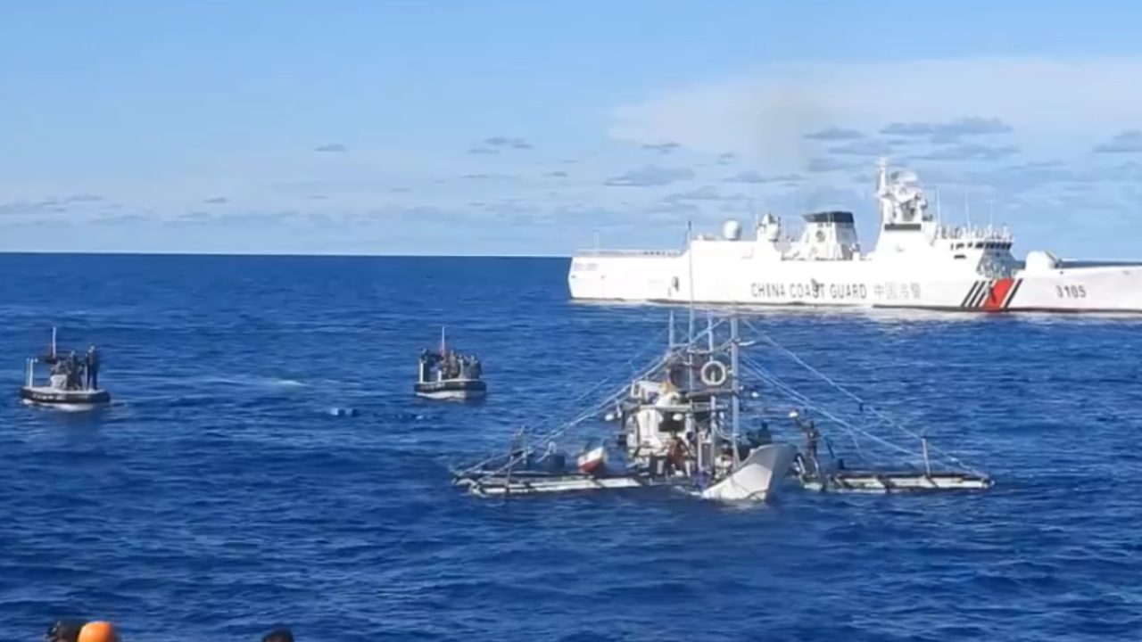 Mga mangingisdang Pilipinong nasugatan sa pagsabog ng kanilang bangka ...